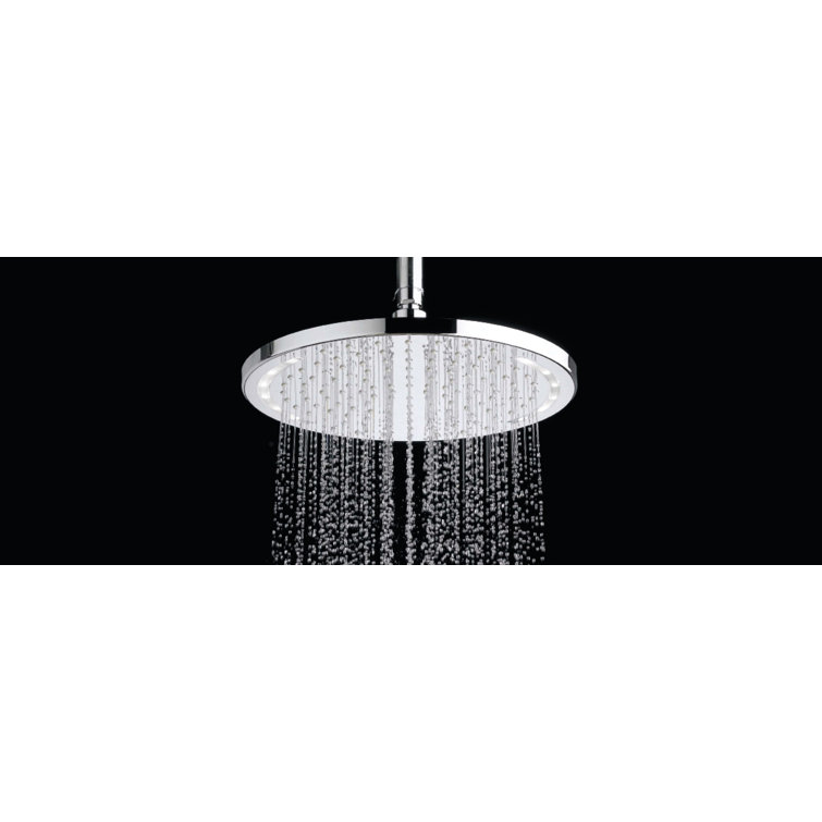 Rgb Rain Fixed Shower Head 2 5 Gpm Gpm Wayfair